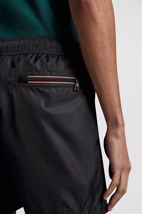 Dark Blue Swim Shorts Swimwear For Men Moncler Pt