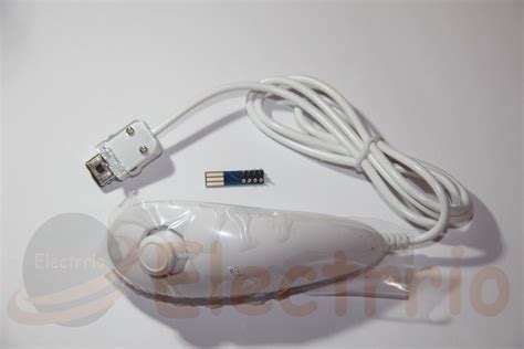 el0509 nunchuck nintendo adaptador wiichuck para arduino