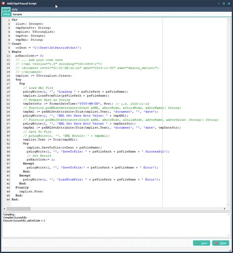 Pascal Script Xml Functions Added To Limagito File Mover