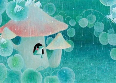 一組溫暖治癒的唯美插畫 Satoe Tone 每日頭條