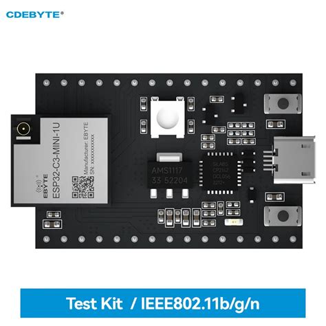 Esp32 C3 Test Board Cdebyte Esp32 C3 Mini 1u Tb Usb Interface 2 4~2 5g