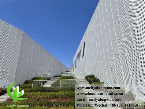 Architectural Metal Cladding Panel Perforated Sheet Aluminum Panels