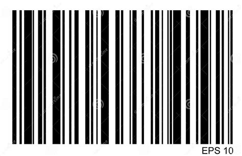 Bar Code Icon Vector With Numbers And Pattern Of Parallel Lines Stock Vector Illustration Of