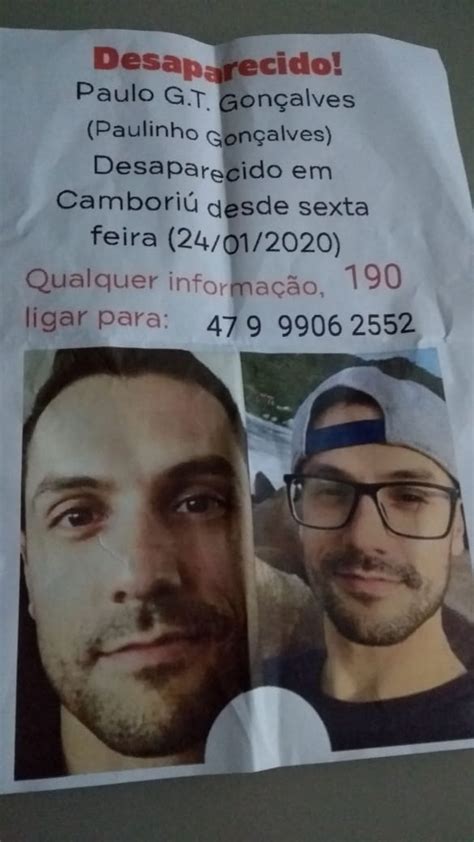 Rapaz desaparecido é encontrado morto no interior de Camboriú
