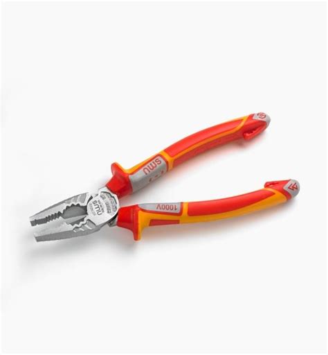 Nws Insulated 1000v Straight And Offset Combination Pliers Lee Valley Tools