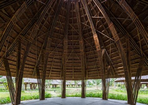 Vo Trong Nghia Creates Bamboo And Thatch Domes In Vietnam