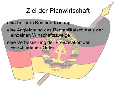 Planwirtschaft In Der Ddr
