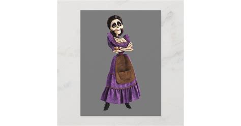 Disney Pixar Coco Imelda Skeleton Grandmother Postcard