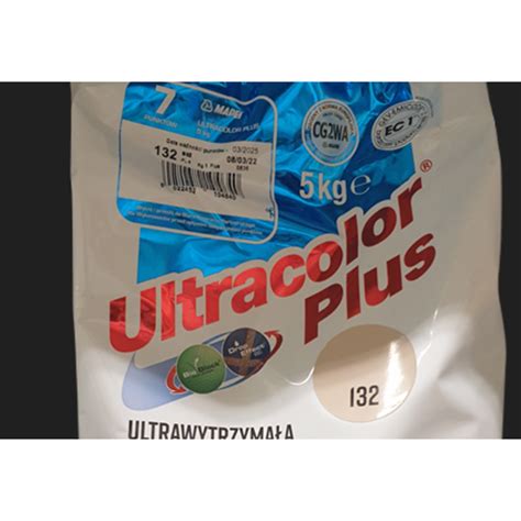 Fuga cementowa MAPEI ULTRACOLOR PLUS 5 kg kolor beż 132