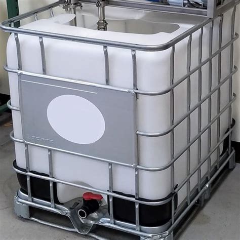 Modified IBC Tote Compost Tea Extract The Worm Casting Co