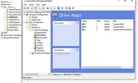 Mapping Drives For One User Using Gpo Windows Spiceworks Community