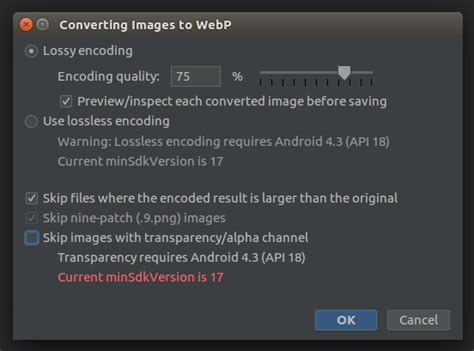android convert png and jpeg to webp image mobikul
