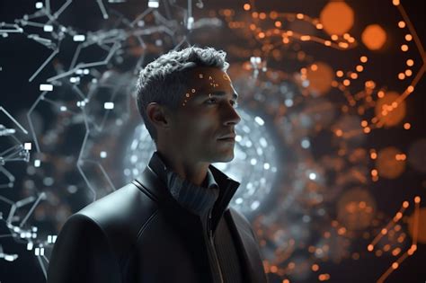 Premium Photo Senior Ai Researcher Exploring Natural Language