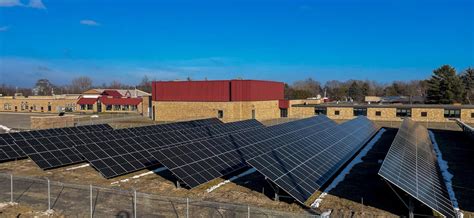 Au Gres Sims Schools Unveils Solar Field To Power Main Facility The