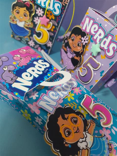 Nerds Box Nerds Template Nerds Svg Printable Nerds Label