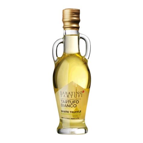 Sabatino Tartufi White Truffle Infused Extra Virgin Olive Oil Bottle