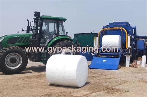 Silage Wrap Film Bale Wrap 750mm Plastic For Silage Grass Bale Silage