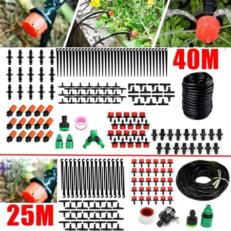 25M 40M Automatic Drip Irrigation System Garden Plant Timer Self