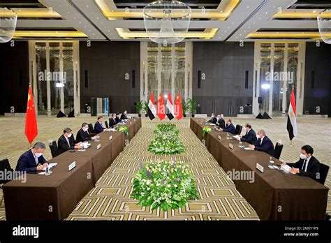Riad Saudi Arabien 8 Dezember 2022 Der chinesische Präsident Xi