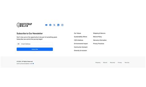 Free Bootstrap Templates Components And Snippets BootstrapBrain