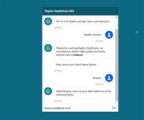 Ai Bot Healthcare Assistant Devpost Ai Bot Healthcare Assistant Devpost
