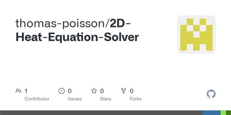 Github Thomas Poisson2d Heat Equation Solver