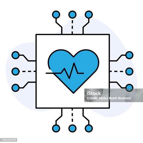 Ai 기반 헬스케어 아이콘 자동화된 의료 아이콘 디지털 Ai 의료 아이콘입니다 스마트 헬스케어 시스템 아이콘입니다 테크 헬스케어 Ai 아이콘입니다 0명에 대한 스톡 벡터