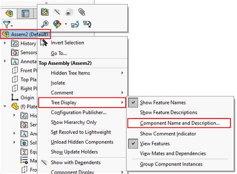 How To Hide The Display State Name In SOLIDWORKS