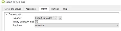 Exporting QGIS Project Containing Many Points With Qgis Web Reduce Loading Time Geographic