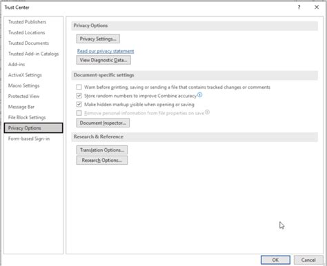 How To Change Privacy Settings In Word 365 Daves Computer Tips