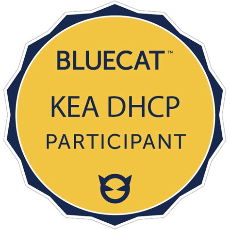 BlueCat KEA DHCP Participant Credly