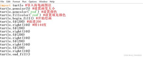 Python海龟绘图教程：入门与功能详解 Csdn博客