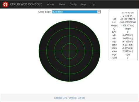 RTK Rover And Base Configuration Web Interface Blogs Diydrones