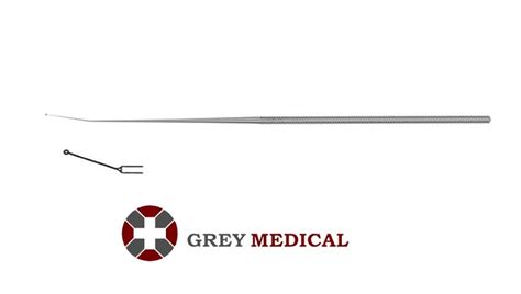 Ball Nerve Hook Grey Medical