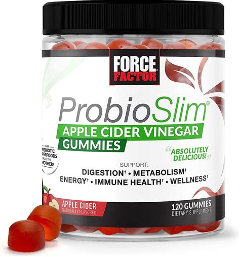 Probioslim Gomitas De Vinagre De Sidra De Manzana Con Vinagre De