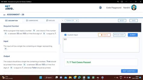 Nandini Renangi On Linkedin Ccbp Nxtwave Nextwave