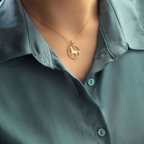 Sagittarius Necklace 14k Gold Sagittarius Necklace 14K Gold Etsy
