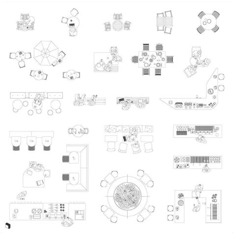 Cad Collaborative Work Space Setups Top View Toffu Co