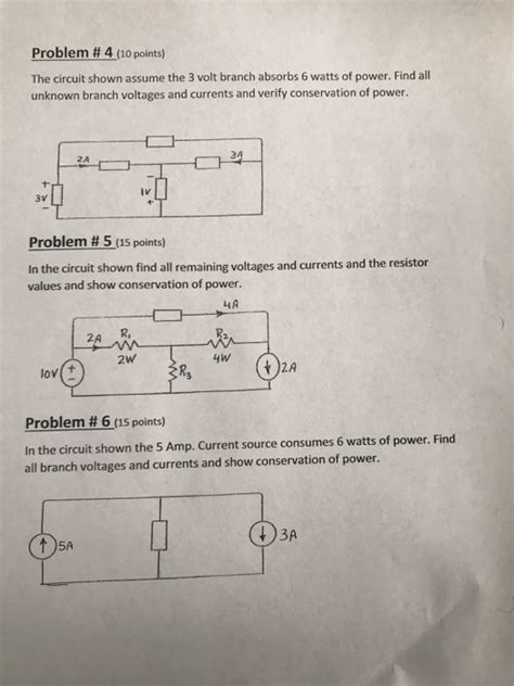 Solved Problem 4 10 Points The Circuit Shown Assume The