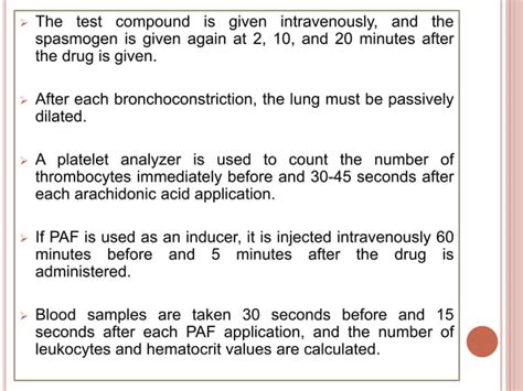 Screening Models For Drugs Used In Asthma Pptx