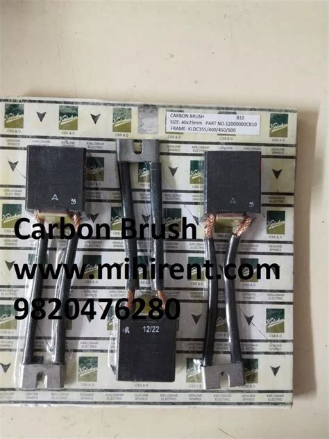 Carbon Brushes In Dc Generator At Piece Dc Motor Carbon Brushes