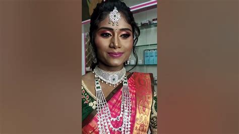 மணப்பெண் அலங்காரம் சிறந்த முறையில் செய்ய அஞ்சு பியூட்டி அகாடமி காஞ்சிபுரம் 8778001510 Youtube