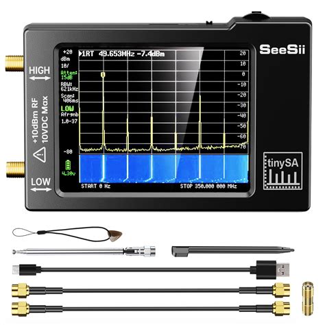 Portable Tinysa Spectrum Analyzer Upgraded V0 3 1 Handheld Tiny