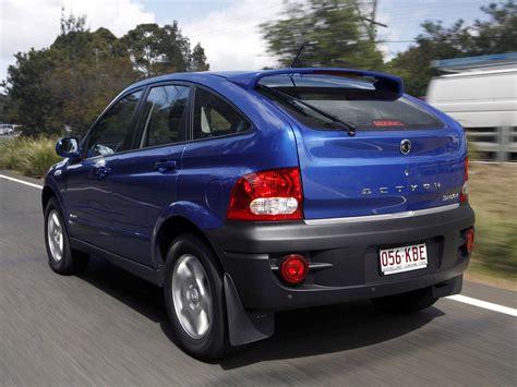 Ssangyong Actyon 2006 2007 2008 2009 2010 2011 Autoevolution