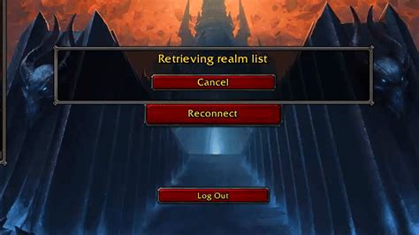 How To Fix The Wow Retrieving Realm List Error