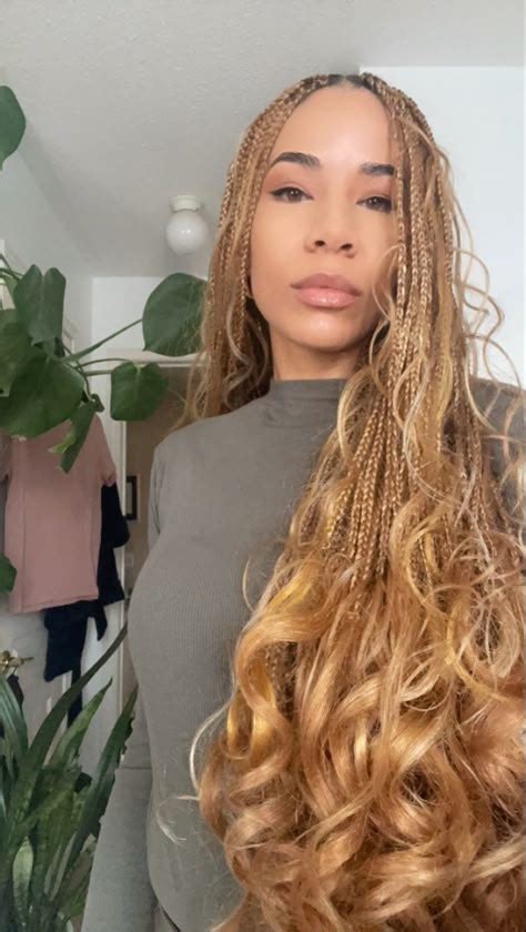 Boho French Curl Braids