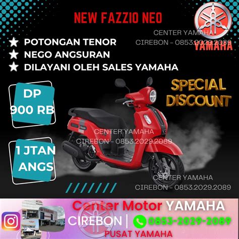 Motor Yamaha Fazio Neo DP Brosur 2 4 JT Angsuran 1 147 000