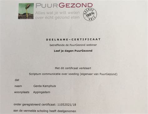 Een Gezonde Leefstijl