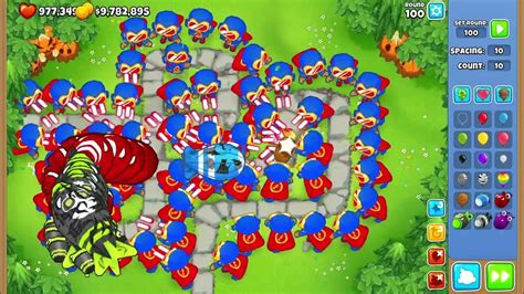 1 0 0 Super Monkeys Vs 10 Round 100 Zomg Btd6 Bloons Tower Defence 6