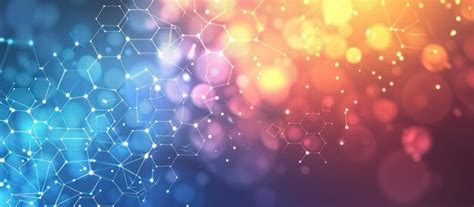 Abstract Digital Network With Connecting Lines Premium Ai Generated Image